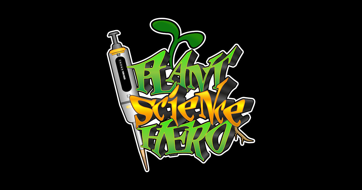 Plant Science Hero Graffiti Style - Science - Sticker | TeePublic