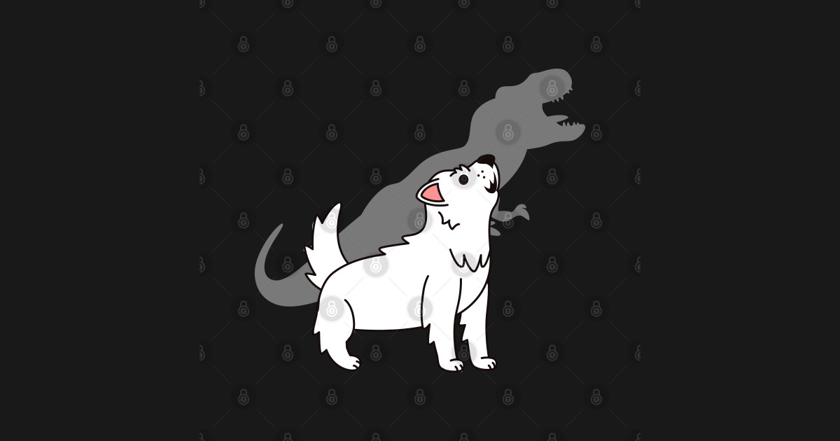 Westie Howling T-Rex Dinosaur - Westie - T-Shirt | TeePublic