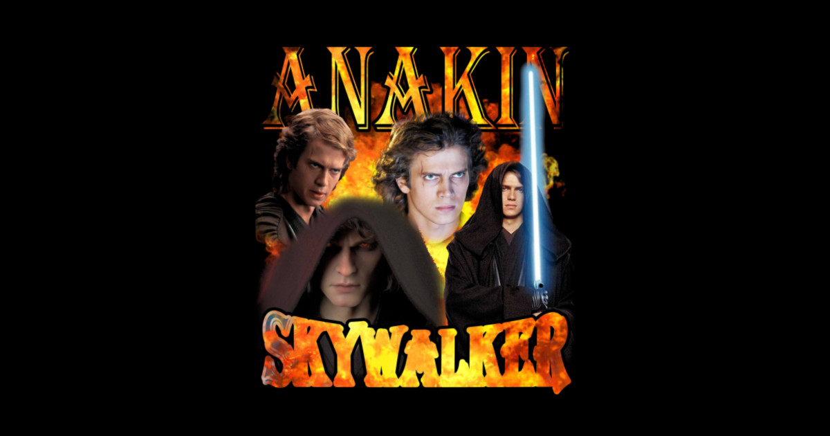 Anakin Skywalker Collage By Duitan Ward - Anakin - Tapestry | TeePublic