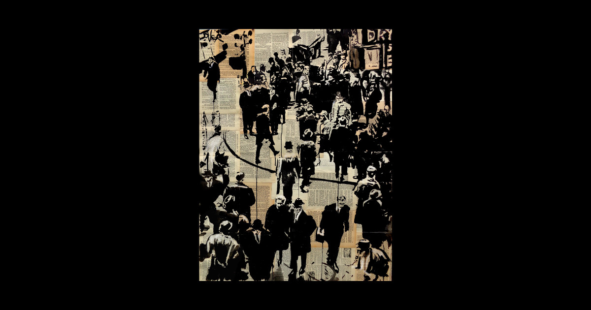 Public scene - City Life - Sticker | TeePublic