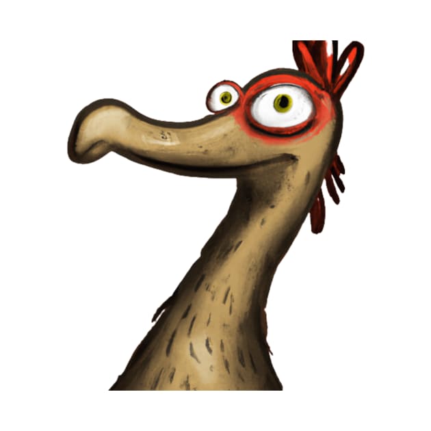 Goofy Bird: The Awkwardly Hilarious Feathered Friend - Bird - T-Shirt ...