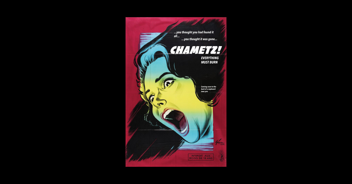Chametz Horror! - Taste Of Fear - Sticker | TeePublic