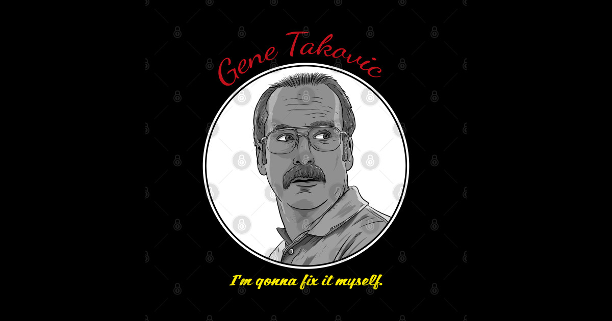 Gene Takovic - Better Call Saul - Gene Takovic - Sticker | TeePublic