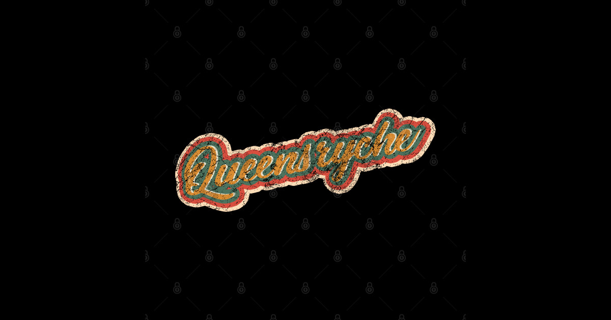 QueensrycheKakeanKerjoOffisial VintageColor - Queensryche - Sticker ...