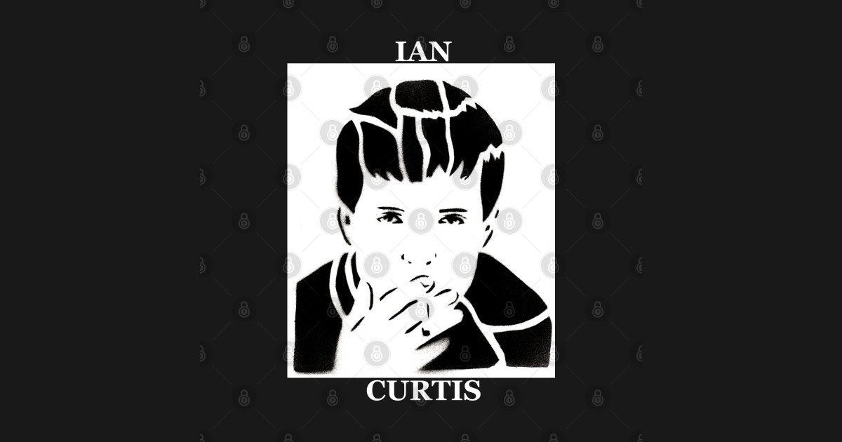 IAN CUR TIS - Ian Curtis - T-Shirt | TeePublic