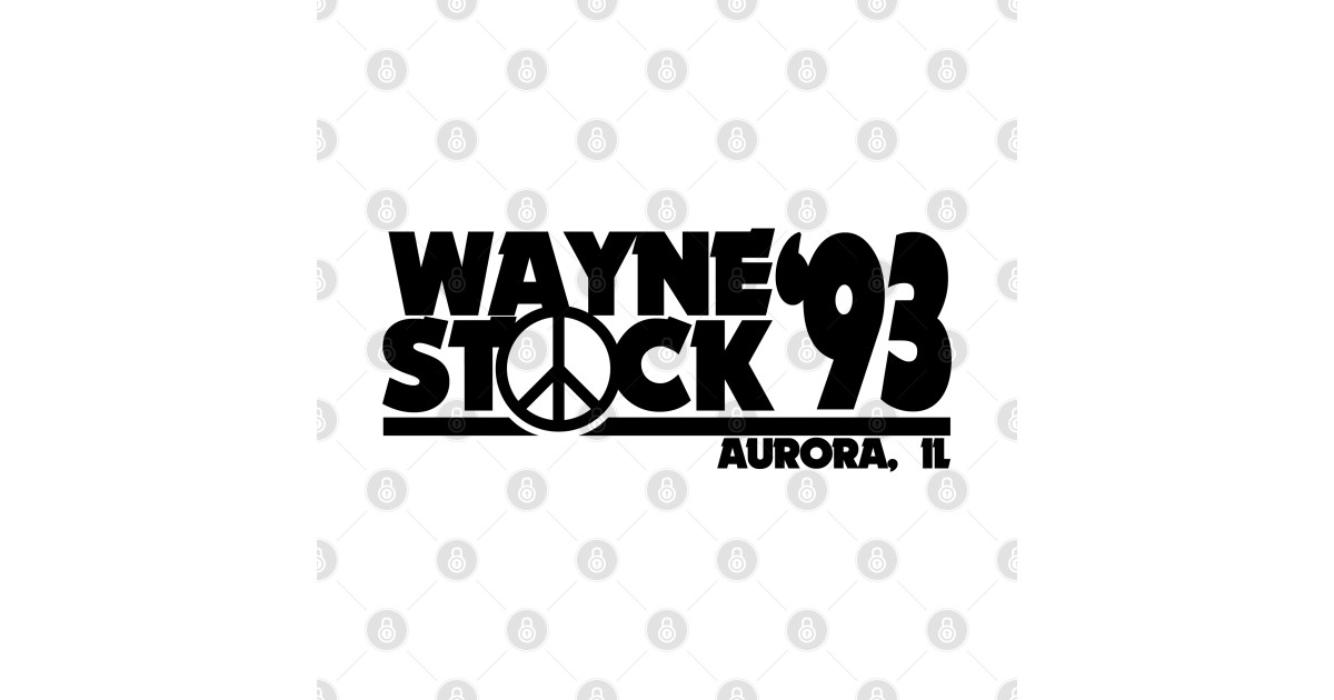 WayneStock - Waynes World - T-Shirt | TeePublic