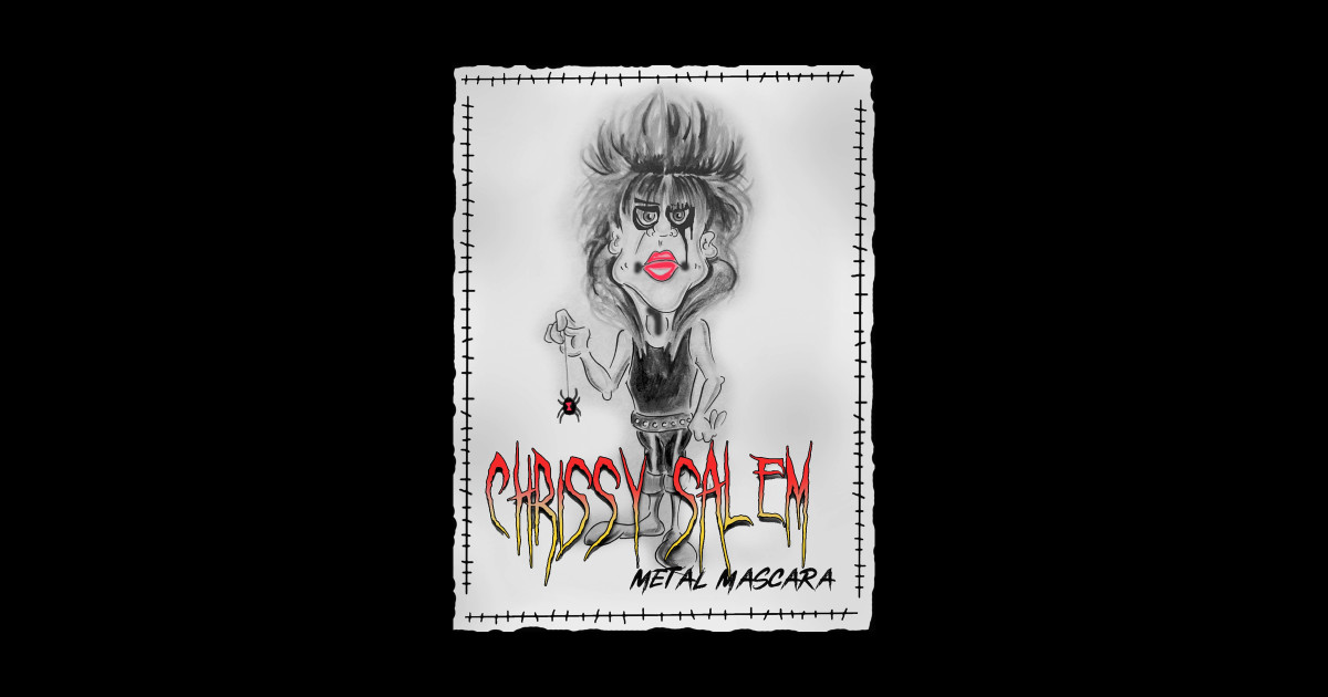Chrissy Salem Front Only Cartoon Design - Chrissy Salem - Sticker ...