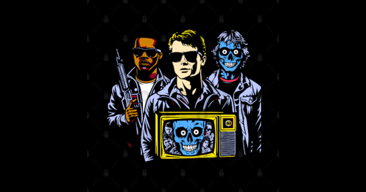 They Live - They Live - Sticker | TeePublic