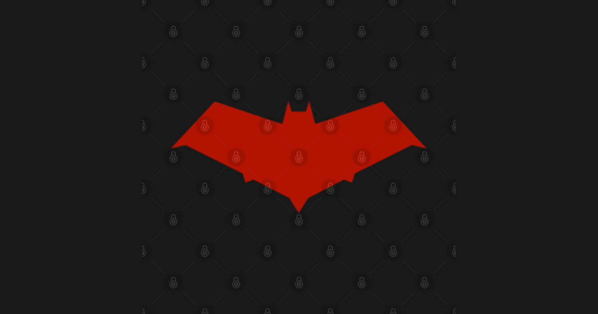 Red Hood Emblem - Red Hood - Mask | TeePublic