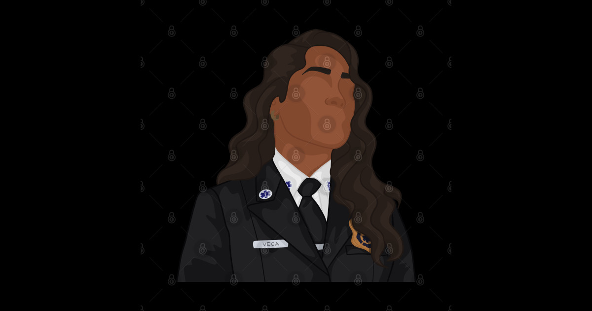 Captain Tommy Vega | 911 LoneStar - 911 Lonestar - Sticker | TeePublic