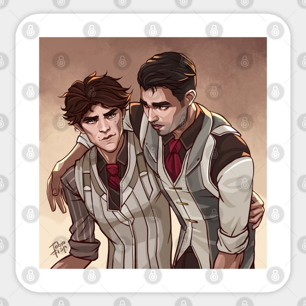 Viktor and Jayce - Arcane - Sticker | TeePublic