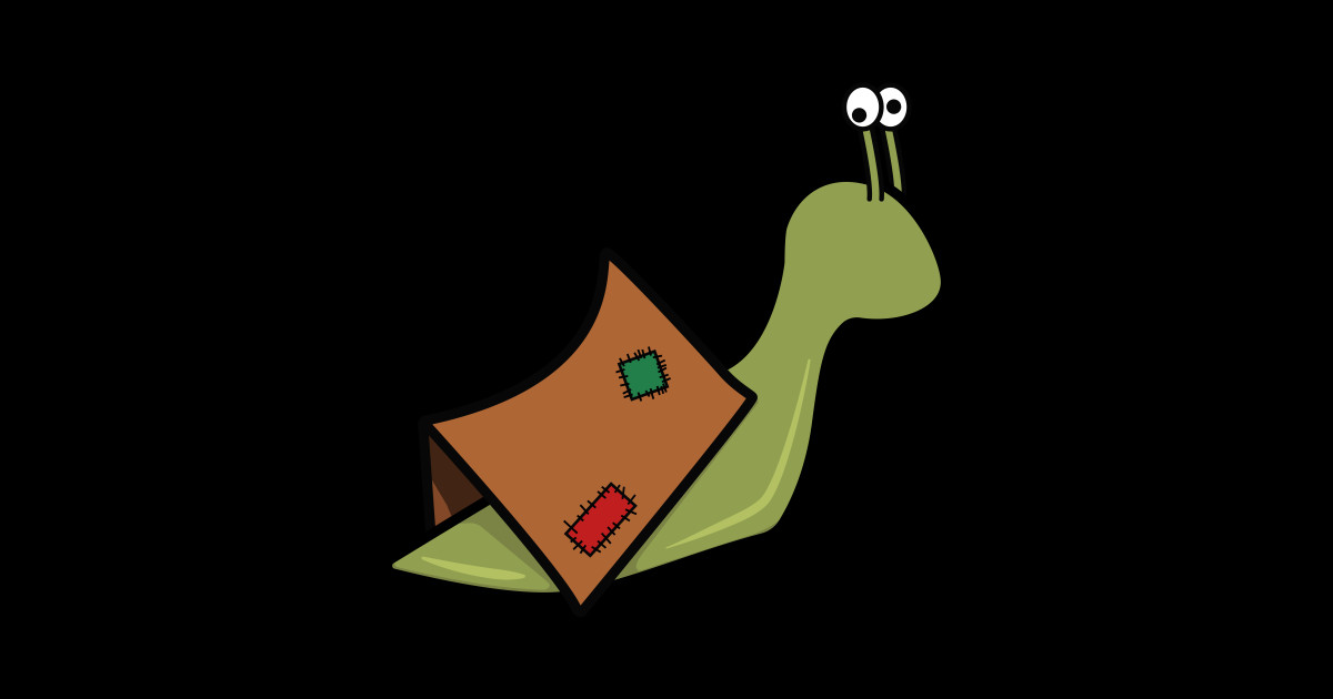 Terrance the Homeless Snail - Snail - Sticker | TeePublic