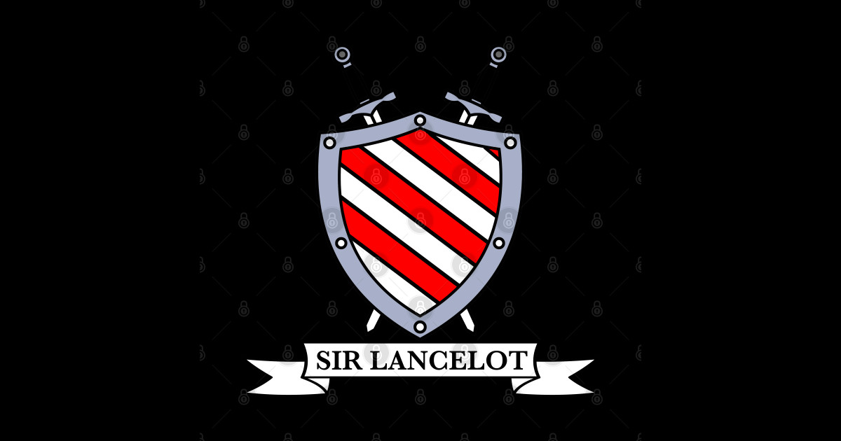 Lancelot's Shield - King Arthur - T-Shirt | TeePublic