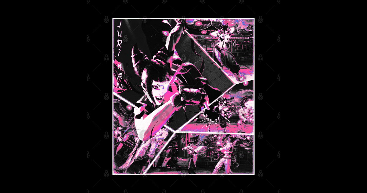 Street Fighter 6 : Juri Han - Street Fighter - Posters and Art Prints ...