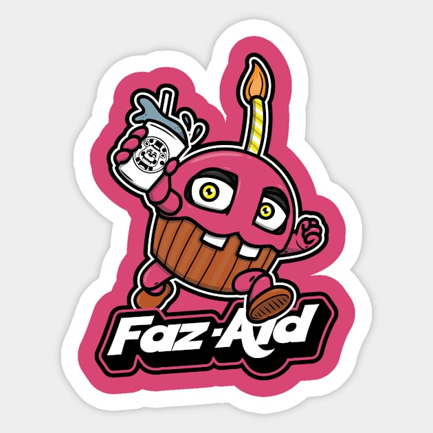 Freddy's Faz-Aid - Five Nights At Freddys - Sticker | TeePublic