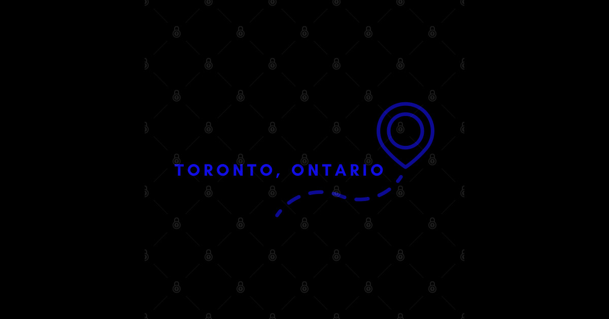 Toronto, Ontario - Toronto - Sticker | TeePublic