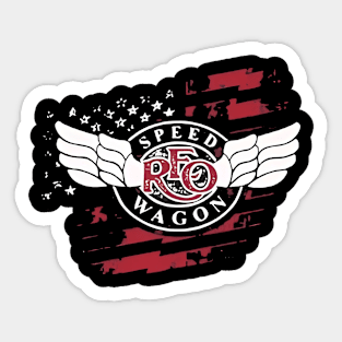 Reo Rock Band Speedwagon Stickers for Sale | TeePublic