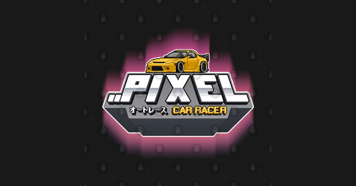 Pixel Car Racer Logo - Pixel Car Racer - T-Shirt | TeePublic