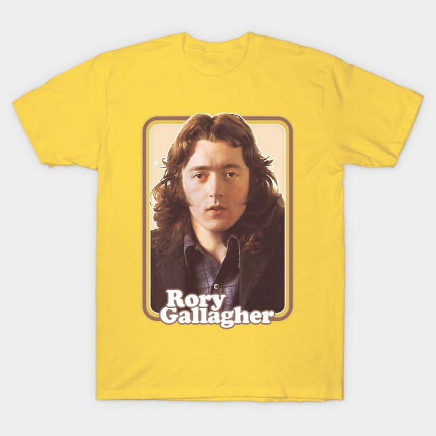 Rory Gallagher / Vintage Look Fanart Design - Rory Gallagher - T-Shirt ...