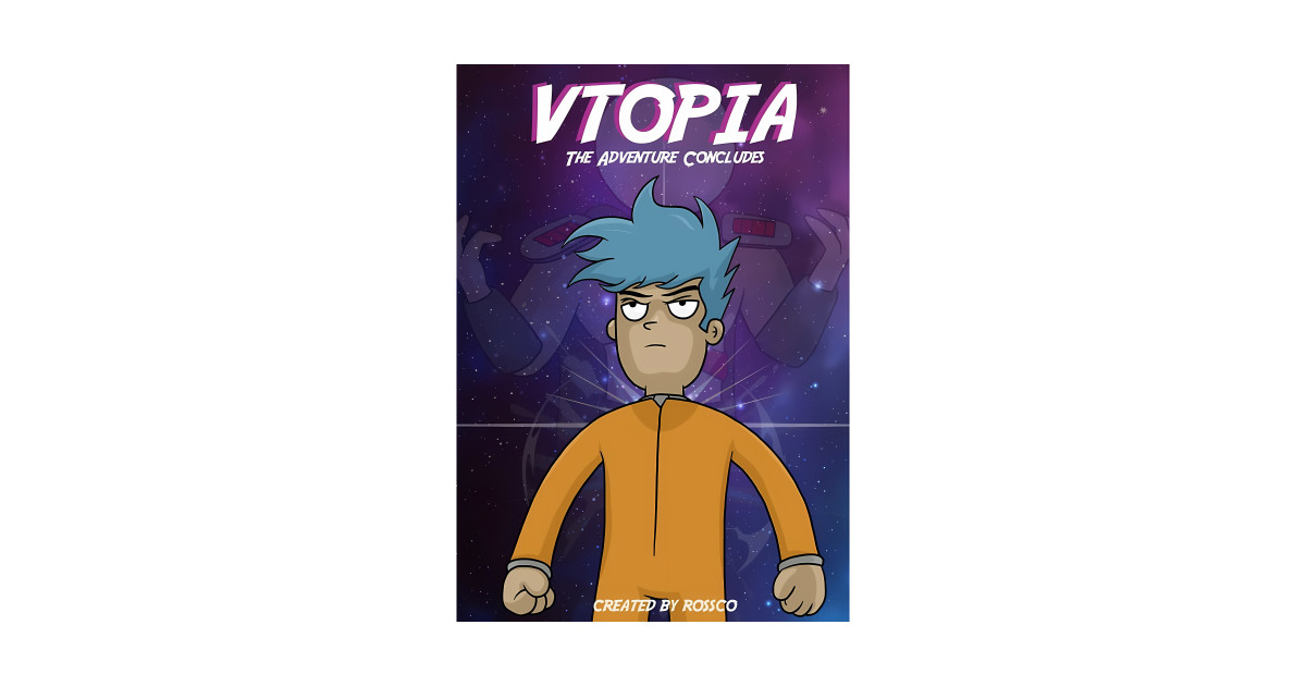 Vtopia - Part Three Poster - Vtopia - T-Shirt | TeePublic