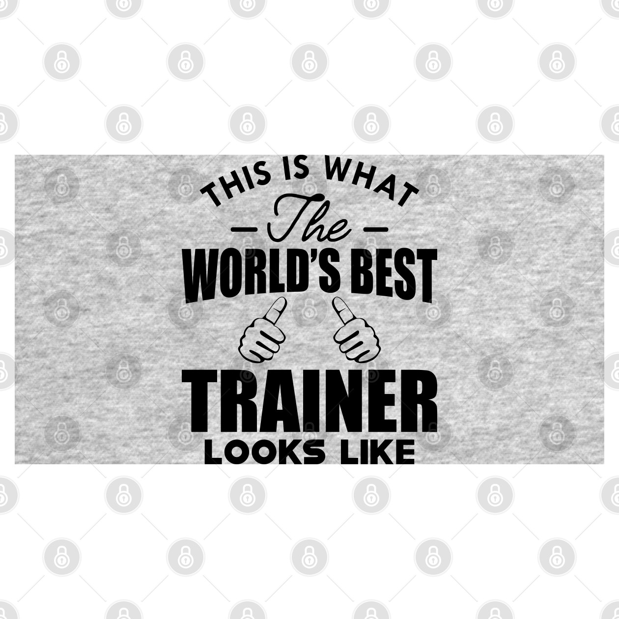 Trainer - This is what the world's best trainer looks like - Trainer ...