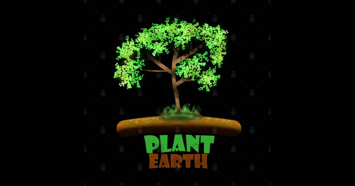 Plant Earth, Trees And Planting Lovers - Plant Trees - Sticker | TeePublic
