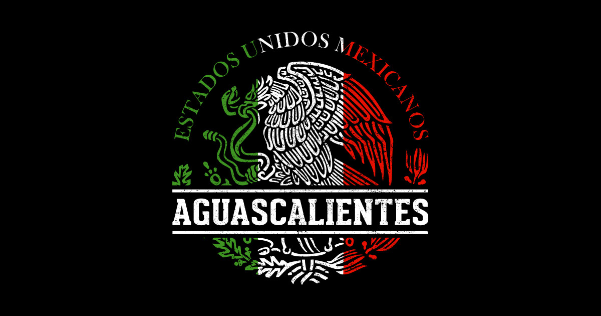 Campeche Mexican Flag Bandera Mexicana - Aguascalientes - Sticker ...