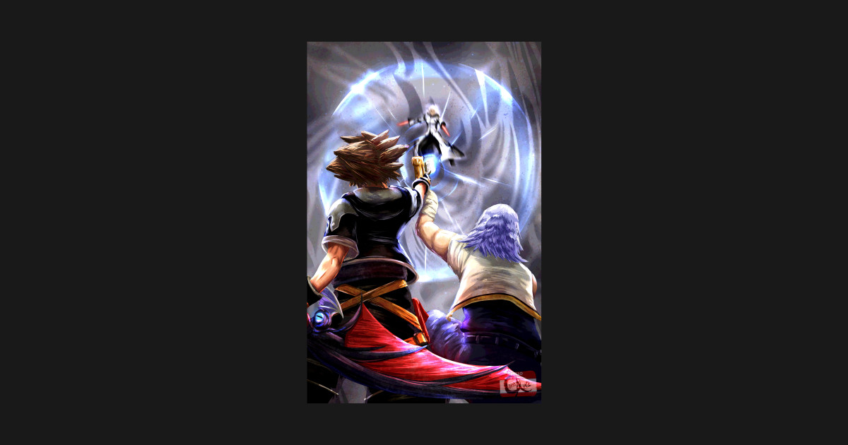 Sora and Riku vs Xemnas (Kingdom Hearts2) - Kingdom Hearts - T-Shirt ...