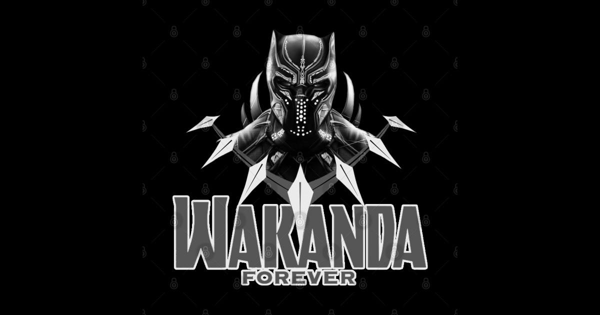 Wakanda Forever for wakanda people - Wakanda Forever - Sticker | TeePublic