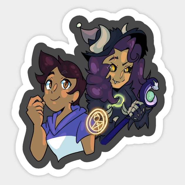 Owl House Luz - The Owl House - Sticker | TeePublic