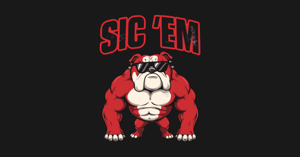 Dawgs Funny Sic Em For Kids Girls Boys - Dawgs Funny Sic Em For Kids ...
