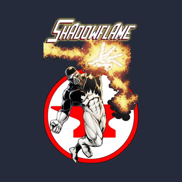 Shadowflame with Red Anvil Comics Logo - Comic - T-Shirt | TeePublic