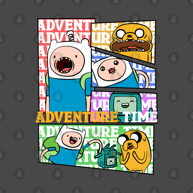 Finn and Jake the dog and Beemo_Adventure - Finn And Jake - T-Shirt ...