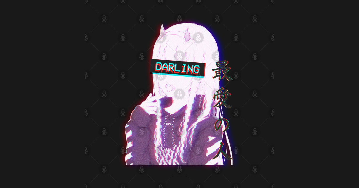 Darling in the Franxx Zero Two Retro Waifu - Anime - T-Shirt | TeePublic