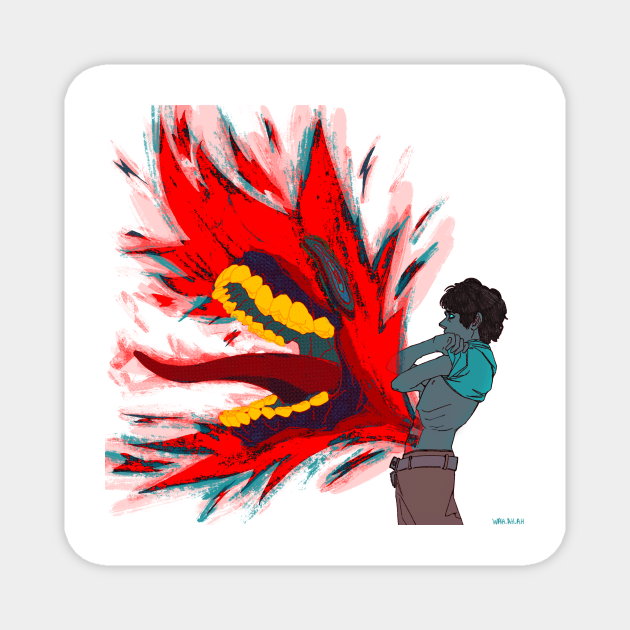 Stomach Explosion - Anime And Manga - Magnet | TeePublic