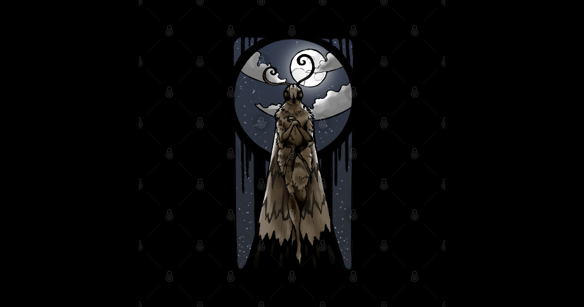 Anthro Moth - Moth - Sticker | TeePublic