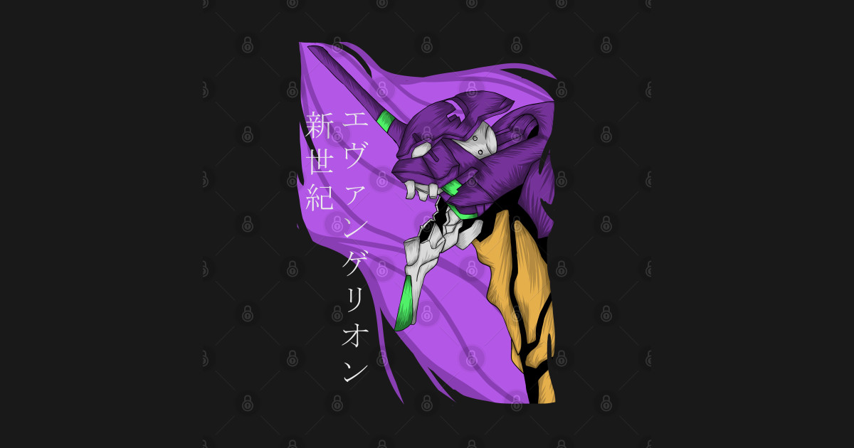 eva unit 01 - Eva 01 - Sticker | TeePublic