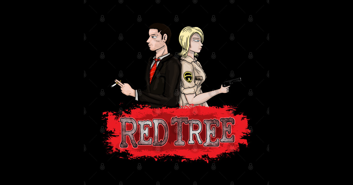 Red Tree - Deadly Premonition - Sticker | TeePublic