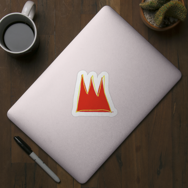 Broken Crown, Real Tears - Broken Crown - Sticker | TeePublic