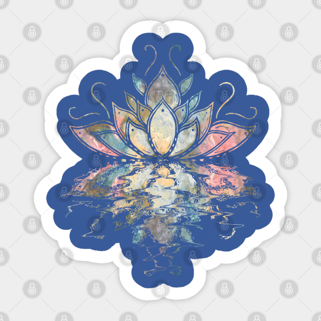 Lotus Flower - Lotus - Sticker | TeePublic