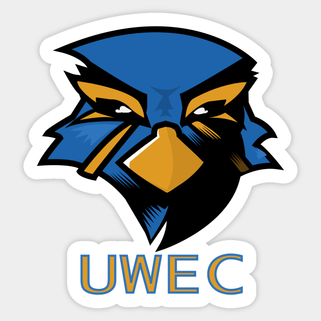 UWEC Blugold - Uwec - Sticker | TeePublic