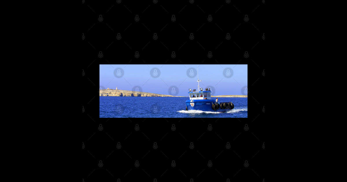 Tugboat - St Paul S Bay Malta - Sticker | TeePublic