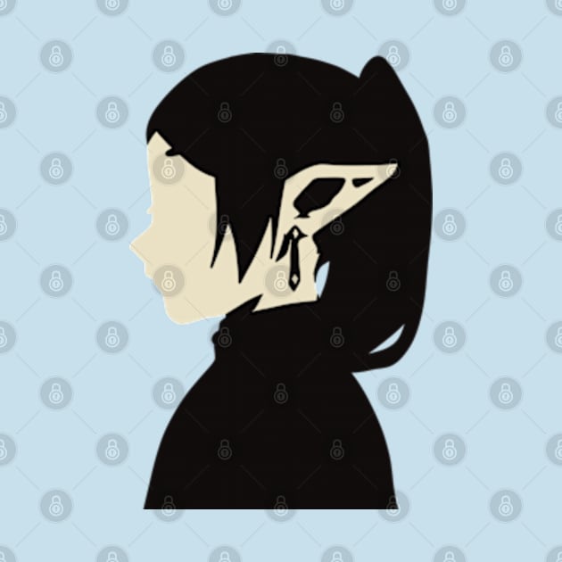 Frieren Side View Sousou no Frieren Anime SNF135 - Frieren - T-Shirt ...