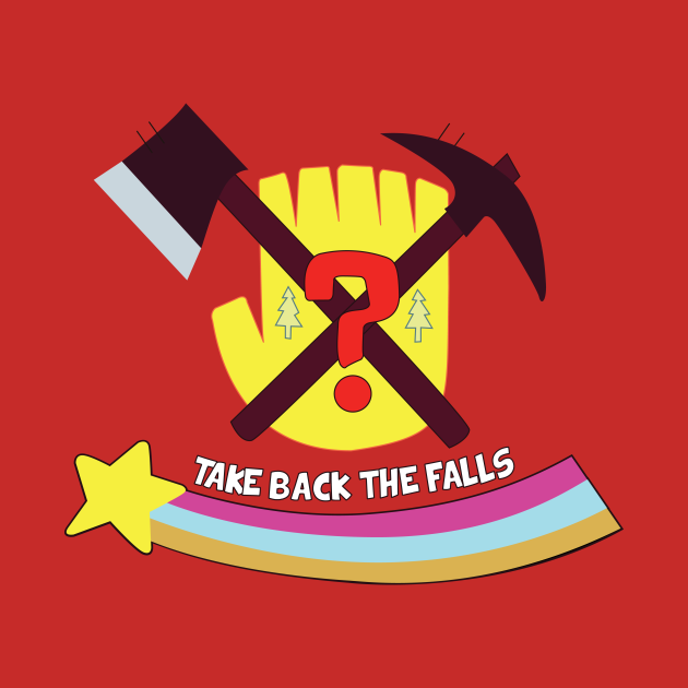 TSHIRT - Gravity Falls Take Back The Falls - Gravity Falls - T-Shirt ... TSHIRT - Gravity Falls Take Back The Falls - Gravity Falls - T-Shirt ...