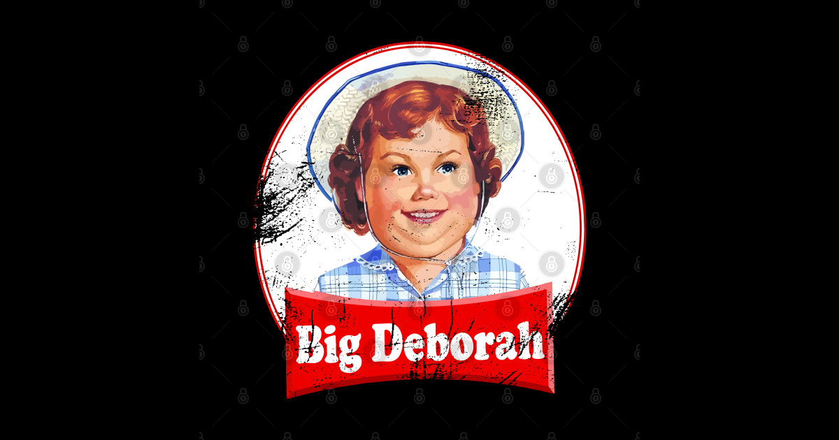 Vintage big deborah - Big Deborah - Sticker | TeePublic