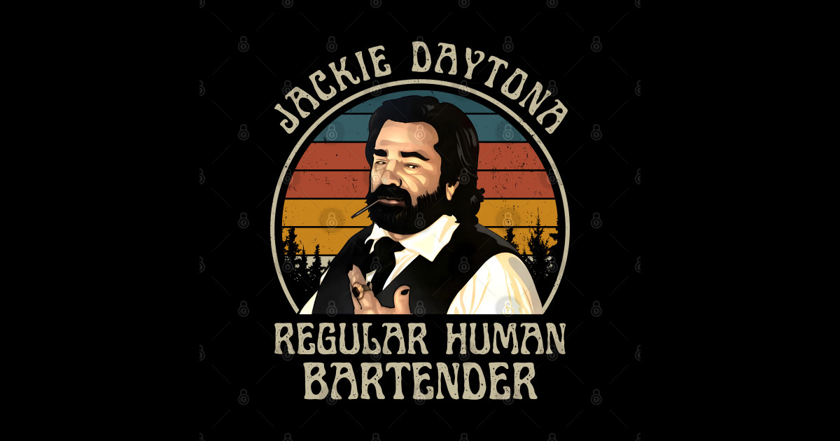 Jackie Daytona Regular Human Bartender - Jackie Daytona - Sticker ...