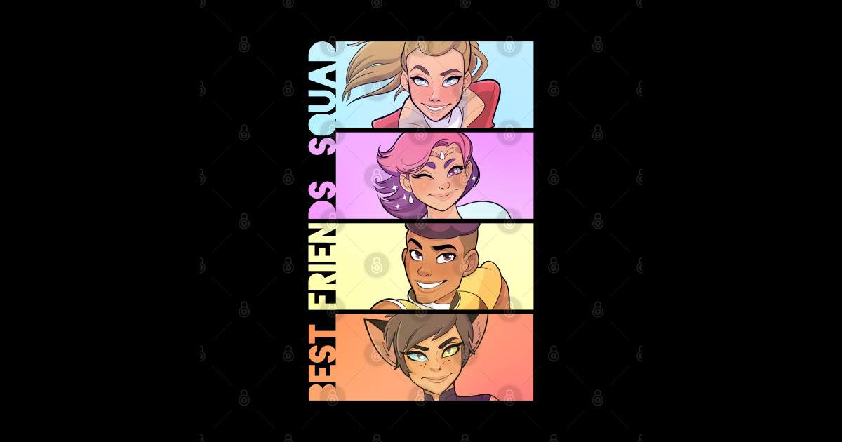 BEST FRIENDS SQUAD - Shera - Sticker | TeePublic