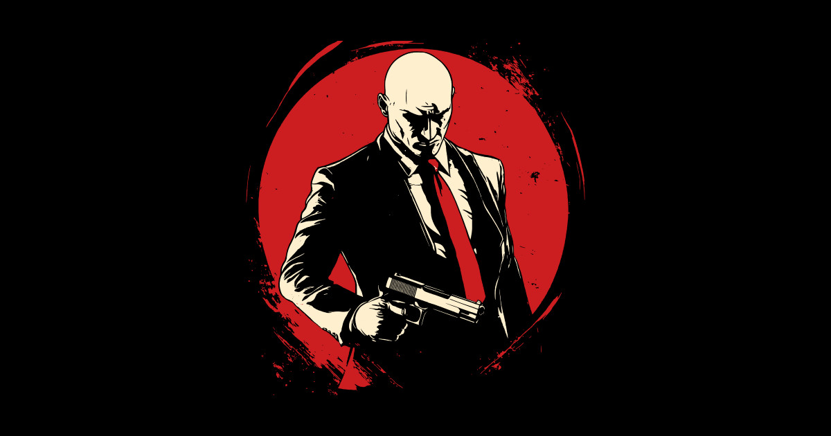 Hitman - Agent 47 - Sticker | TeePublic