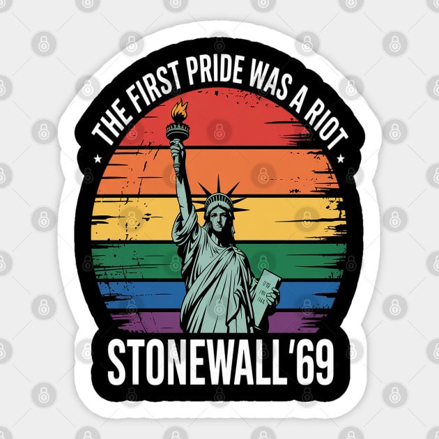 Stonewall Riot LGBT History Pride Was A Riot Gay Pride Month ...