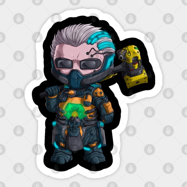 Caustic (Apex Legends) - Apex Legends - Sticker | TeePublic